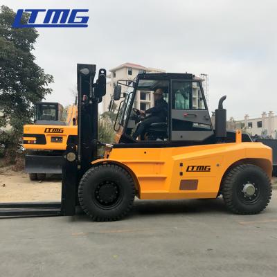 China Factory Workshop Diesel Forklift Truck 15 Ton Capacity 1800mm Fork Length for sale