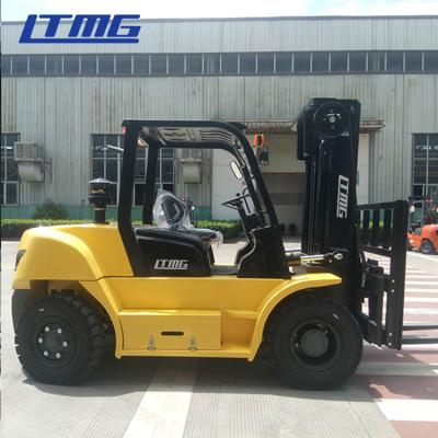 China Chinese 8 ton diesel forklift truck with 4.5m triplex mast 2270mm fork length for sale