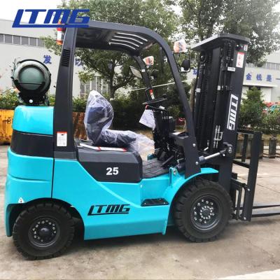 China 1.5 Ton Small Sit Down Forklifts Gas Powered , Propane Fuel System Forklift for sale