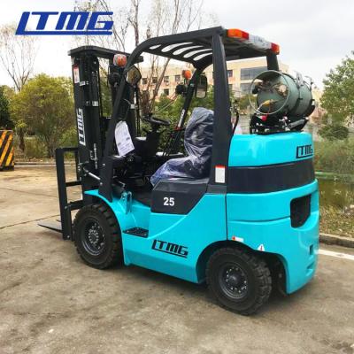 China 2.5 Tonne Lpg  Gasoline Forklift Truck With Solid Tire Optional Engine Energy Saving for sale