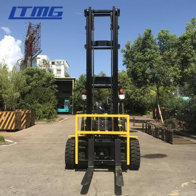China Hydraulic Transmission 4 Ton Forklift Truck Diesel Power Unit With Three Mast for sale
