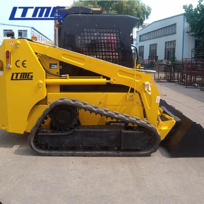 China 1200kg Multi Terrain Skid Steer Front End Loader , Deutz Engine Compact Track Loader for sale