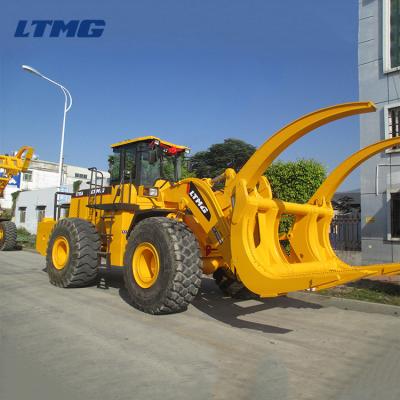 China Articulated Frame Structure Log Loader Grapple With Cummins Engine 26.5R25 Tire Type for sale