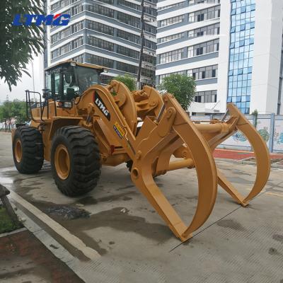 China 4x4 ATV Log Loader , 12 Ton Hydraulic Log Grapple Loader With Air Conditioner for sale