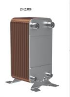 China Diagonal Flow Brazing Heat Exchanger Max 600KW For Industrial Chiller for sale