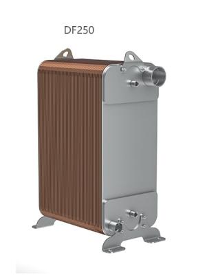 China Diagonal Flow Brazed Plate Heat Exchanger For Central Air Conditioning Industry for sale