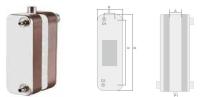 China CHINA 3IN1 BRAZED PLATE HEAT EXCHANGER,For AIR DRIER , REFRIGERATION DRYER for sale