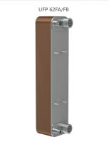 China UFP62fa Asymmetric Flow Path Brazed Plate Heat Exchanger Copper 4.5Mpa for sale