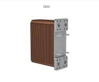 China Power Plants Brazed Plate Type Heat Exchanger For Heat Recovery for sale