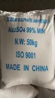 China Odorless Sodium Sulphate Anhydrous with pH 7.5 Molecular Weight 142.04 for sale