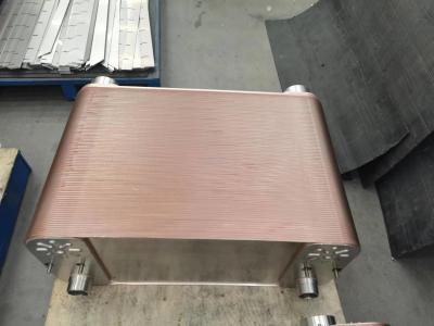 China Corrugation Profiles Flow Arrangements Brazed Plate Condenser  Multipurpose for sale