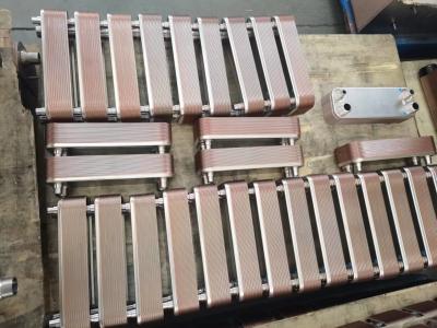 China High Temperature Fluid Copper Brazed Plate Heat Exchanger For Chemical Processing for sale