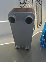 China High Durability Copper BPHE Heat Exchanger Central Boiler Plate Heat Exchanger SB28B for sale