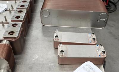 China Air Conditioning Refrigeration Brazed Plate Heat Exchanger Copper Stainless Steel Braze for sale