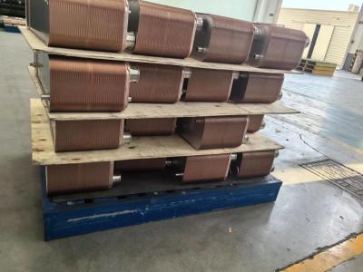 China Certified Stainless Steel Full Welded Plate Heat Exchanger Copper Steel Design Thread Connections for sale