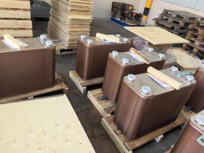 China Custom Pressure Copper Stainless Steel Plate Heat Exchanger For Optimal Temperature Control for sale
