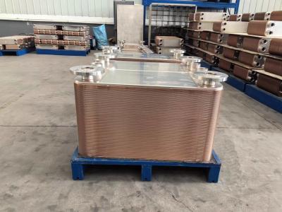 China 225 C Max Pressure Full Copper Copper Brazed Plate Heat Exchanger ISO9001 Certified for sale