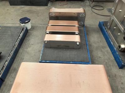 China Copper Stainless Steel Heat Exchanger with Male Thread Connections for sale