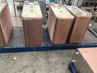 China 200 M³/h Chevron Plate Brazed Heat Exchanger with Customized Connections ISO9001 Certified for sale