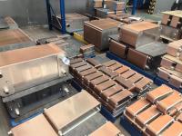 China Customized Chevron Plate Heat Exchanger with Copper / Stainless Steel Braze Max Pressure 4.5Mpa ISO9001 for sale