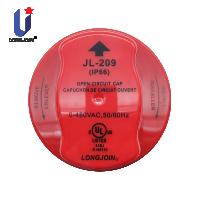 China Physical Circuit Disconnection RoHS UL CE IP66 Open Circuit Cap For Lighting Equipment Of NEMA Sockets for sale