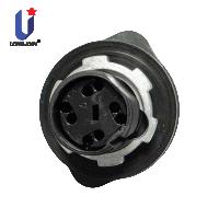 China ZHAGA Socket Book 18 Receptacle Leadless Version Z-LEX-R Z-LEX-C Road Lighting 24V DC Auxiliary Power for sale