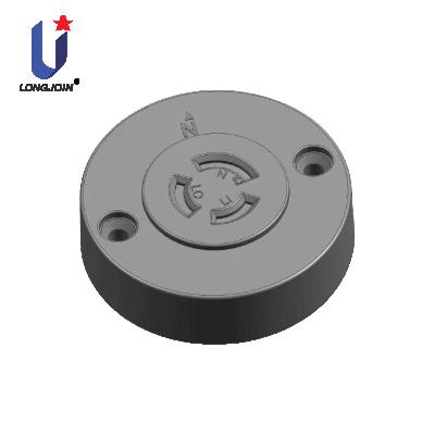 China 15A High Current Load Photocontrol Receptacle Plug In Connection NEMA 3P for sale