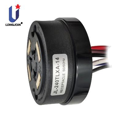 China 0-480V Wide Voltage Rotatable Twist Lock Dimming Receptacle 5P 7P Extended Rotatable Version for sale