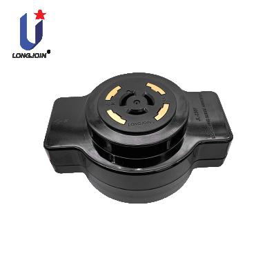 China Built In Surge Protection Adapter NEMA Socket 7P 347VAC And 480VAC Versions for sale