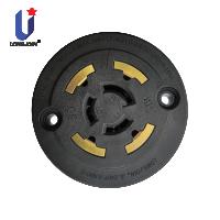 China NEMA Socket Waterproof Twist Lock Dimming Receptacle NEMA 7P 5P 15A High Current Load for sale