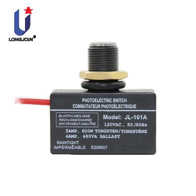 China Direct Wire In Thermal Photocontrol Sub Miniature Ultra Small Buckle Type Adjustable Lux Threshold for sale