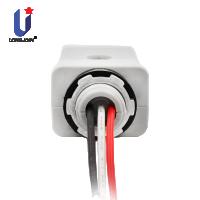China Add A Rotating Handle For Directional Tracking Conduit Wire In Electronic Photocontrol Adjustable Lux Threshold for sale