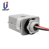 China Add A Rotating Handle For Directional Tracking Conduit Wire In Electronic Photocontrol Adjustable Lux Threshold for sale
