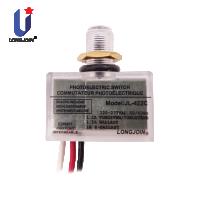 China Micro Advanced Version Miniature Direct Wire In Digital Photocontrol Adjustable Lux Threshold for sale