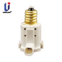 China Bulb Holder Control Candelabra Adapter E12 Time Delay Feature for sale