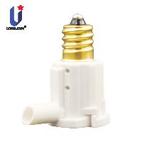 China Bulb Holder Control Candelabra Adapter E12 Time Delay Feature for sale