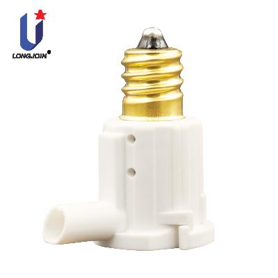 China Bulb Holder Control Candelabra Adapter E12 Time Delay Feature for sale