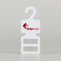 China Custom Logo Printing Paper Cardboard Hanger Display Tag For Ties Silk Scarf for sale