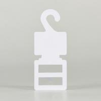 China Custom Logo Printing Paper Cardboard Hanger Display Tag For Ties Silk Scarf for sale