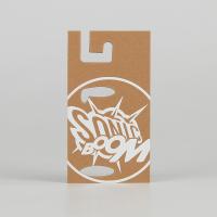 China Sustainable Custom Kraft Paper Cardboard Hangers For Sunglasses Eco Friendly for sale