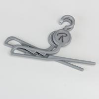 China Custom Logo Custom Colour Plastic Sock Hangers Hooks for sale
