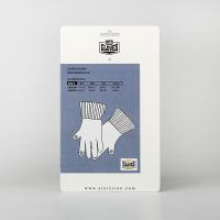 China Custom Recycled Paper Hangers Paper Cardboard Hangers For Hanging Gloves for sale