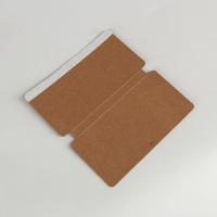 China Sustainable Kraft Paper Header Cards Customized Logo Offest Printing for sale