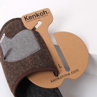 China 88mm*120mm Eco Friendly Cardboard Hook ODM Recycled Shoe Display Hanger for sale