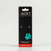 China Custom Design Full Color Printing Thick Board Paper Hanger For Pet Dog Collars for sale