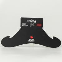 China Custom Design Logo Printing Thick Cardboard Paper Hanger For Pet Clothing for sale