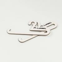 China Plant Fiber Paper Cardboard Hanger Custom Logo Sport Sock Hanger for sale