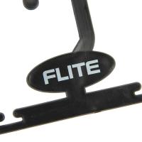 China Custom Printing Logo Black Plastic Footwear Hook For Hanging Sandals Flip-flops for sale