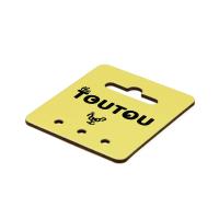 China Custom Logo Printing Hard Cardboard Paper Hanger For Pet Accessories for sale