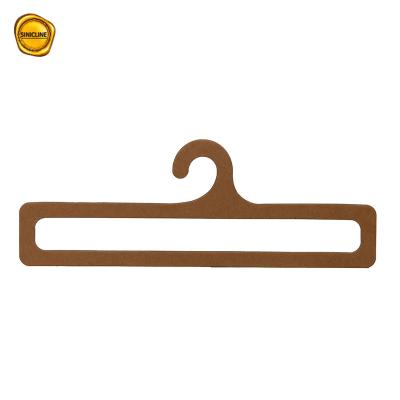 China Eco-Friendly Kraft Paper Cardboard Hanger For Scarf for sale